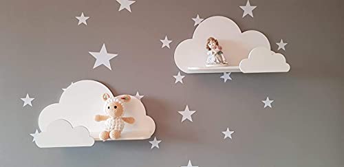 BugyBagy Trend Lab Cloud Wall Shelf (Set of 2 Shelves)