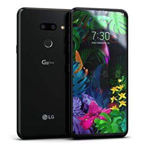 LG G8 ThinQ (G820) 128GB GSM Unlocked 6.1” Display Smartphone - (Renewed) (Aurora Black)