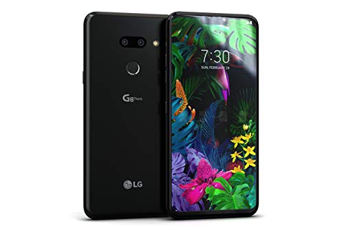 LG G8 ThinQ (G820) 128GB GSM Unlocked 6.1” Display Smartphone - (Renewed) (Aurora Black)