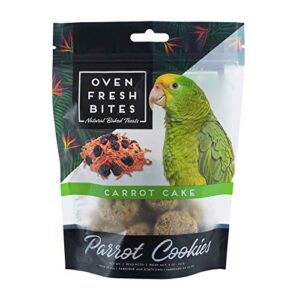 oven fresh bites baked birdie munchies carrot cake treats, 4 oz.