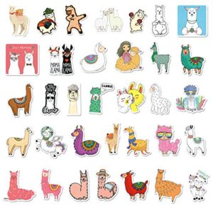 150 PCS Lovely Alpaca Stickers for Kids Teens Llama Vinyl Waterproof Stickers for Laptop Water Bottle