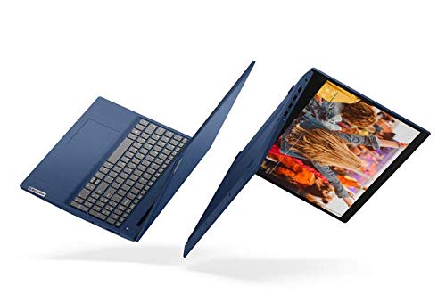 Lenovo IdeaPad 3 15.6" HD Laptop PC, Intel 10th Gen Core i3-1005G1 CPU, 8GB DDR4 RAM, 256GB SSD, Camera, WiFi, Bluetooth,Windows 10 S Mode - Abyss Blue- 1-Year McAfee