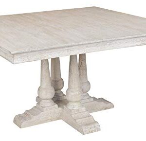 Kosas Home Beverly Dining Tables, Antique White Finish