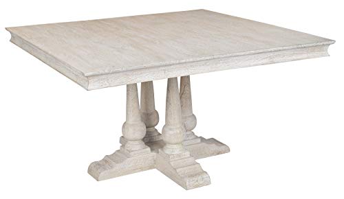 Kosas Home Beverly Dining Tables, Antique White Finish