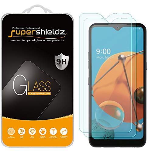 (2 Pack) Supershieldz Designed for LG K51 Tempered Glass Screen Protector, Anti Scratch, Bubble Free