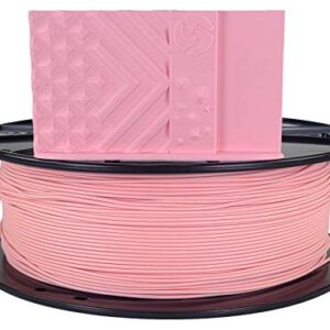 3D Fuel Standard PLA+ 3D Printing Filament, Made in USA with Dimensional Accuracy +/- 0.02 mm, 1 kg 1.75 mm Spool (2.2 lbs) in Bubblegum Pink