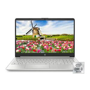 hp 15-dy1024wm 15.6 inches hd i3-1005g1 3.4ghz 4gb ram 128gb ssd win 10 home in s mode silver (renewed)