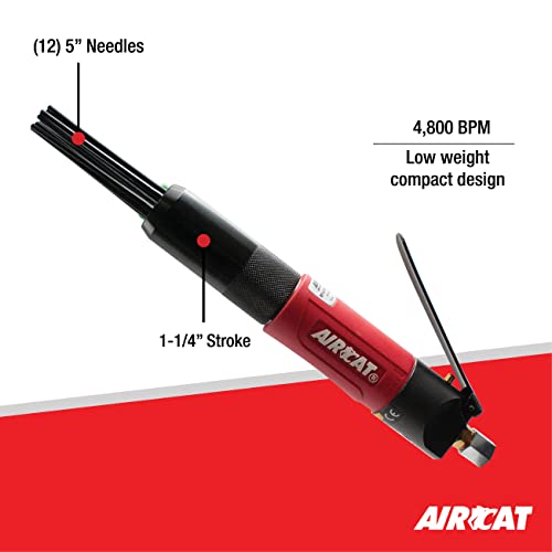 AIRCAT 6390: Compact Needle Scaler 4,800 Blows per Minute