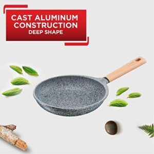 T-fal Natura Titanium Nonstick Cast Aluminum, 9-Inch, Grey