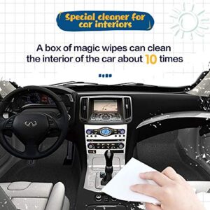 Dr. WOW Magic Wipes, Ultra Thin Disposable Wipes with Magic Cleaning Power, 48 wipes