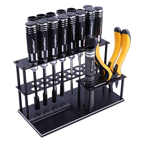 HobbyPark Screwdriver Organizer Tool Holder RC Tools Stand (Unassembled) for RC Cars Trucks Quadcopters Drones Helicopters Airplanes Boats Models