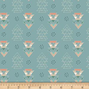 art gallery fabrics art gallery fleet & flourish miniments unpolished fabric, blue