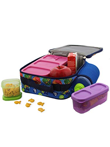 PJ Masks Boy's Girl's Soft Insulated School Lunch Box (One Size, BLue/Multi)