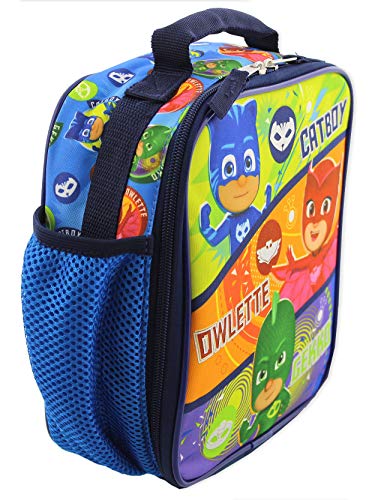 PJ Masks Boy's Girl's Soft Insulated School Lunch Box (One Size, BLue/Multi)