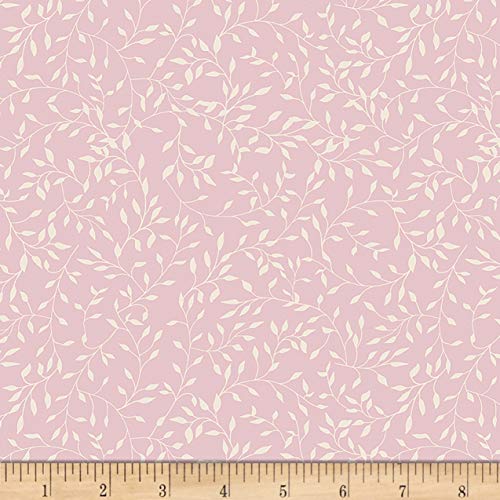 Art Gallery Fabrics Art Gallery Lambkin Sweet Wisteria Fabric, Rose