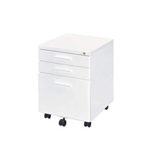 Acme Furniture Peden File Cabinet, White