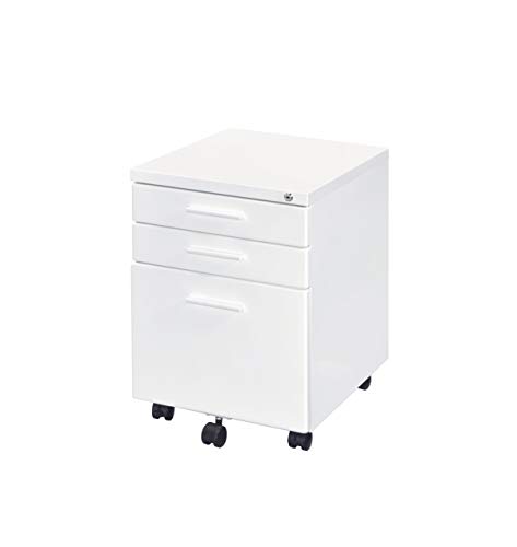 Acme Furniture Peden File Cabinet, White