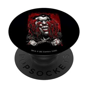 batman joker blood in hands popsockets swappable popgrip