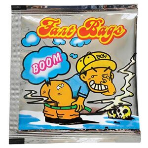 Fart Bag, Fart Bomb Bags Prank Joke Stinky Smelly Gas Odor Novelty Toys, Party Favors (24-Pack)