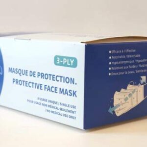 50 PCS Disposable Face Mask, 3 Layers Filter Non-Woven Anti Dust Ear Loop Comfort