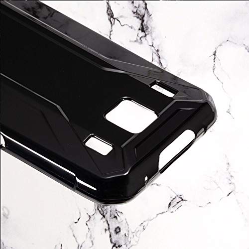 Ytaland case for DOOGEE S95 Pro, [Scratch Resistant Anti-Fall] Soft TPU Case Shockproof Back Cover for DOOGEE S95 Pro (Black)