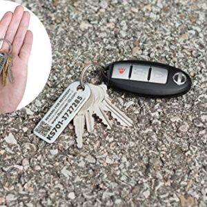 KeySmart RecoverID - Anonymous Lost and Found Tracker Tag (1-Pack)