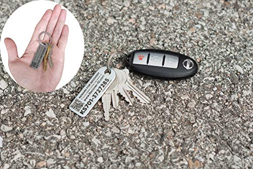 KeySmart RecoverID - Anonymous Lost and Found Tracker Tag (1-Pack)