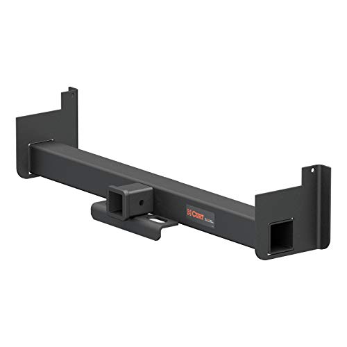 CURT 15923 Class 5 Weld-On Hitch, 2-1/2-Inch Receiver, Up to 20,000 lbs, 44-in Frames, 9" Drop