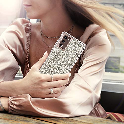 Case-Mate - Case for Samsung Galaxy Note 20 5G - Twinkle w/Micropel - 10 Ft Drop Protection - 6.7 inch - Stardust