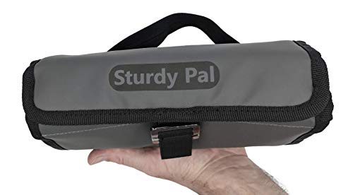 Sturdy Pal NOW BACK IN STOCK! Get your Insulated Foldable and Adjustable Size Heavy-Duty Leak Proof Lunch Bag for Men & Women with Utensil Zip Pouch