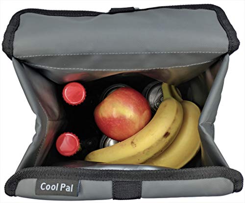 Sturdy Pal NOW BACK IN STOCK! Get your Insulated Foldable and Adjustable Size Heavy-Duty Leak Proof Lunch Bag for Men & Women with Utensil Zip Pouch