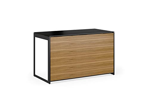 BDI Sequel 6108 Compact Desk Back Panel, Natural Walnut Wood