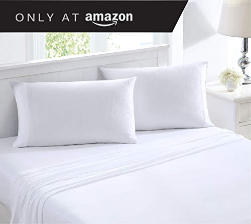 Laura Ashley Home | Tencel Collection | Bed Sheet Set - Silky Soft, Moisture-Wicking & Breathable Bedding, King, Augusta White