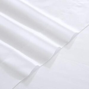 Laura Ashley Home | Tencel Collection | Bed Sheet Set - Silky Soft, Moisture-Wicking & Breathable Bedding, King, Augusta White