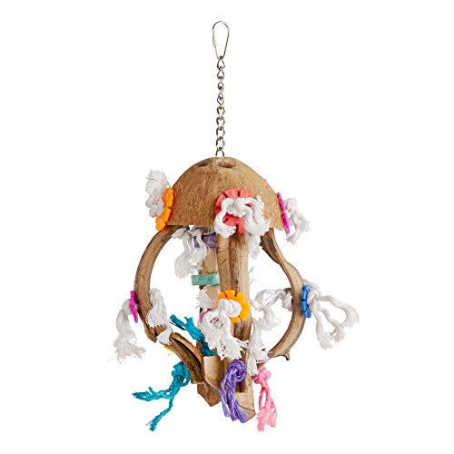 Petco Brand - You & Me Jellyfish Preening Bird Toy, Large