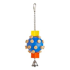 you & me deep-sea mine noisemaking bird toy, medium