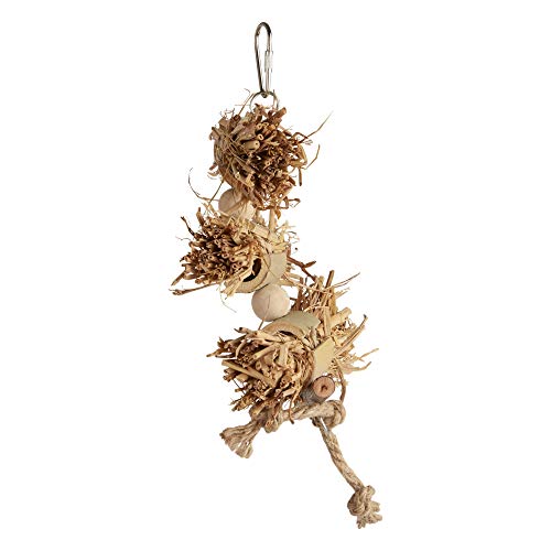 You & Me Birdie Bowties Preening Bird Toy, Small