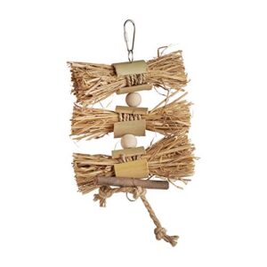 You & Me Birdie Bowties Preening Bird Toy, Small