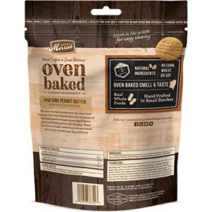 Merrick Oven Baked Dog Treats - Paw'some Peanut Butter with Real Peanut Butter - 11 oz Bag