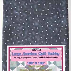 Quilt Backing, Large, Seamless, from AQCO, Dark Gray, C49809-A02