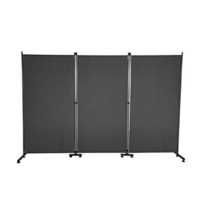 Room Divider – Folding Partition Privacy Screen for School, Church, Office, Classroom, Dorm Room, Kids Room, Studio, Conference - 102" W X 71" Inches - Freestanding & Foldable