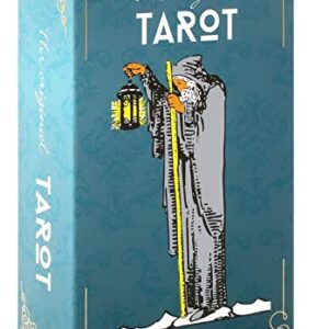 MagicSeer Original Tarot Cards,78 Durable Large Tarot Card Decks for Beginners and Expert,Tarot Cards Set with Velvet Tarot Card Bag Pouch for Gifts,Fortune Telling Cards Game