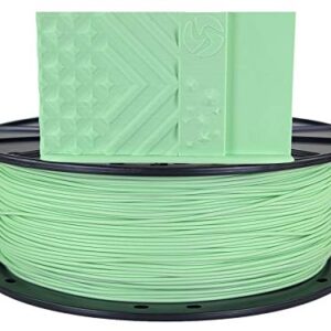 3D Fuel Standard PLA+ 3D Printing Filament, Made in USA with Dimensional Accuracy +/- 0.02 mm, 1 kg 1.75 mm Spool (2.2 lbs) in Pistachio Green