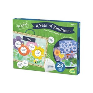 Peaceable Kingdom A Year of Kindness Calendar, Monthly Activity Board of Caring Activities