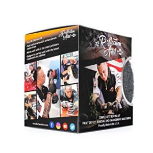 The Rag Company - Buff and Shine Reflection Artist Complete 5" Buffing Kit - Combination of Five Pads, URO line, Easy to Use Combo