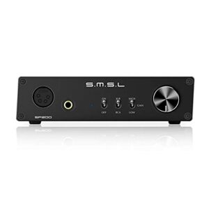 fanmusic s.m.s.l sp200 headphone amp thx aaa 888 technology xlr rca balanced headphone amplifier