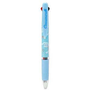 kamio japan sanrio ballpoint pen jetstream 3 color black, red, blue, 0.5mm (cinnamoroll [ 982326 ])