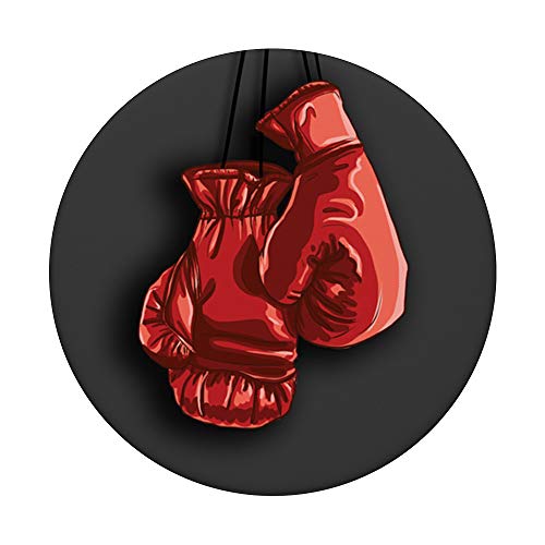 Red Boxing Gloves Boxer PopSockets PopGrip: Swappable Grip for Phones & Tablets