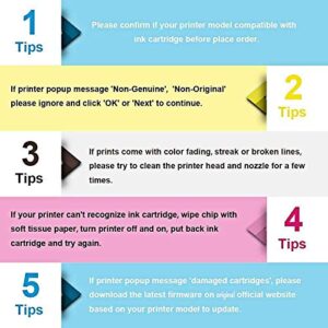 BABU Compatible Ink Cartridge Replacement for HP 02 Work for HP PhotoSmart C6150 C6180 C7150 C7180 C7280 D7260 D7360 D7160 D7460 C8180 C6100 C5100 D7363 C5150 3110 3210 8250 8230 (6 Color 13-Pack)