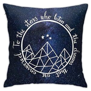 mabel acotar - to the stars who listen square(45cmx45cm) pillow home bed room interior decoration